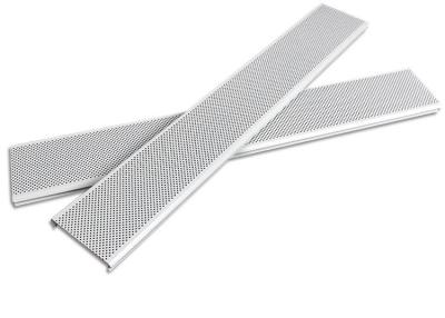 China Open Aluminum Drop Ceiling Tiles Decorative Waterproof Powder Coating 0.5mm 0.8mm for sale