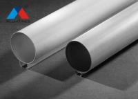 China 1mm Aluminum Baffle Ceiling Curved Keel Powder Coating for Metro Station for sale