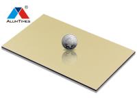 China Mirror Finish Aluminum Composite Panel 4mm for Villa Office Building Exterior Wall Decoration for sale