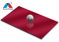 China Mirror Finish Aluminum Composite Panel 4mm for Villa Office Building Exterior Wall Decoration for sale