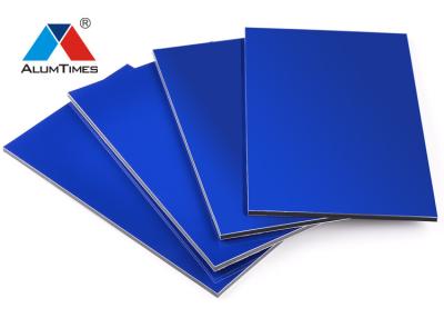 China Impact Resistant Aluminum Composite Panel , Interior Metal Wall Panels for sale