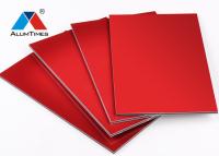 China Impact Resistant Aluminum Composite Panel , Interior Metal Wall Panels for sale