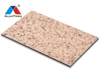 China Stone Look Aluminum Composite Panel 4mm Decorative Exterior Wall Cladding for sale
