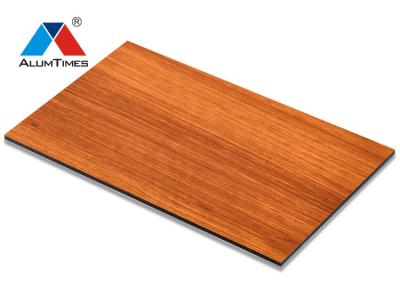 China PVDF Coating Aluminium Composite Panel Sheet Cladding With Strong Anti Peeling Strength for sale
