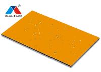China Sound Proof ACM Metal Wall Panels Lightweight 4mm for Stadium Hospital Cladding for sale