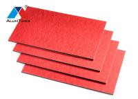 China ACP Aluminum Composite Panel Sheet Anti Peeling For Wall Cladding Facades for sale