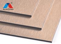 China Acoustic Aluminum Composite Panel 4mm PVDF Coated for Curtain Wall Facade for sale