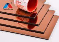 China Soundproof Aluminum Composite Panel Wall Cladding 4mm for Office Building for sale