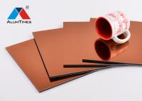 China Rigid 4mm Aluminum Composite Panel , Outdoor Wall Panel For Signage for sale