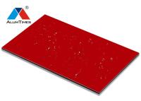 China Outdoor Wall Aluminum Composite Panel Fire Resistant With CE ISO Certificate for sale