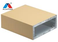 China 50mm PVDF Coated Aluminum Honeycomb Panel Anti Corrosion for Canopy 2200mm Width for sale