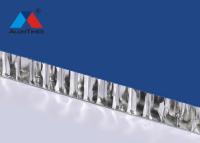 China Brushed Expandable Aluminum Honeycomb Panels 0.5-3mm for Caravan Office Wall for sale