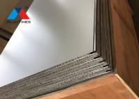 China Fire Resistant Aluminum Honeycomb Panel with Marble Stone Granite Finish 1500x3500mm for sale