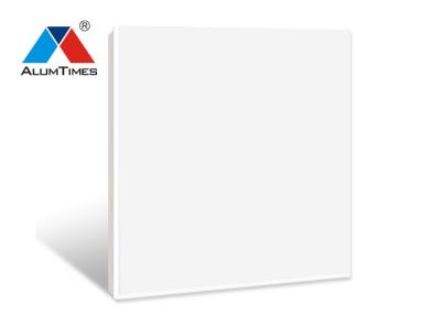 China Fireproof Clip In Ceiling Aluminum Plain White Ceiling Tiles 600x1200mm 0.7mm for sale
