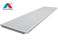 China Aluminum Clip In Perforated Suspended Ceiling Tiles 300x1200mm 0.7mm Thick for sale