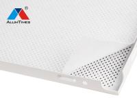China Aluminum Clip In Perforated Suspended Ceiling Tiles 300x1200mm 0.7mm Thick for sale