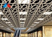 China Aluminum Perforated Ceiling Panels 600x600mm Sound Absorbing Abrasion Resistant for sale