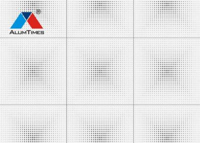 China Contemporary Clip In Ceiling , Durable Perforated Aluminum Ceiling Sheets for sale