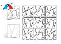 China Sound Dampening Clip In Metal Ceiling Tiles 600x600mm Square Shape Aluminum Alloy for Office Building for sale