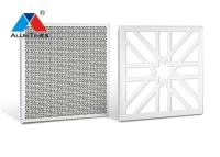 China Decorative Clip In Metal Ceiling Tiles Fire Resistant Aluminium Alloy 3003 600x600mm for sale