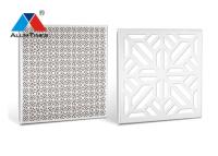 China Decorative Clip In Metal Ceiling Tiles Fire Resistant Aluminium Alloy 3003 600x600mm for sale