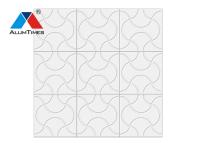 China SGS Clip In Ceiling Aluminum Acoustic Panels 12x12 Perforated Front for sale