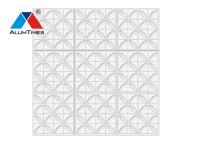 China Noiseproof Perforated Metal Ceiling Panels Round Hole Punched 300x1200mm for sale