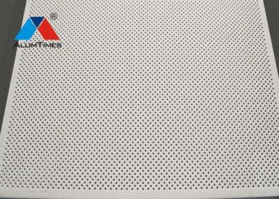 China 1.8 Aluminum Square Acoustic False Ceiling Standard Perforated for sale