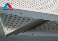 China 1.8 Aluminum Square Acoustic False Ceiling Standard Perforated for sale