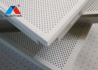 China 1.8 Aluminum Square Acoustic False Ceiling Standard Perforated for sale
