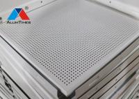 China 1.8 Aluminum Square Acoustic False Ceiling Standard Perforated for sale