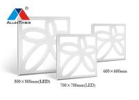 China Recycled Aluminum Clip In Metal Ceiling Tiles White 600x600mm for Office Buildings for sale