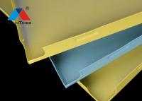 China Recycled Aluminum Clip In Metal Ceiling Tiles White 600x600mm for Office Buildings for sale