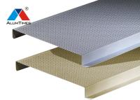 China C Shape Perforated Aluminium Linear Ceiling 0.8mm 1.2mm Suspended Waterproof for sale