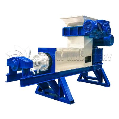China Acid-Proof Waste Dewatering Screw Press Machine 1.5T/Hour Capacity 5.5KW Power for sale
