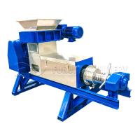 China Acid-Proof Waste Dewatering Screw Press Machine 1.5T/Hour Capacity 5.5KW Power for sale
