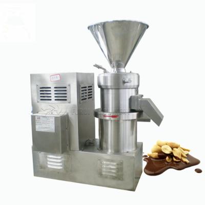 China Commercial Stainless Steel Colloid Mill Nut Grinder Machine 80 Kg/H Capacity with 4 kW Motor for sale