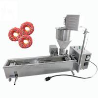 China Commercial Stainless Steel Donut Maker Machine 30-100mm Diameter with 230°C Temperature Control for sale