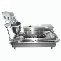 China Commercial Stainless Steel Donut Maker Machine 30-100mm Diameter with 230°C Temperature Control for sale