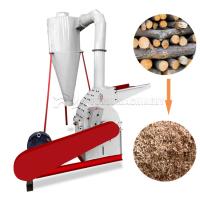 China Hammer Mill Wood Crusher Machine 380V with 600-3000 kg/h Capacity for Biomass Fuel Production for sale