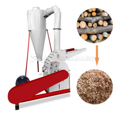 China Hammer Mill Wood Crusher Machine 380V with 600-3000 kg/h Capacity for Biomass Fuel Production for sale