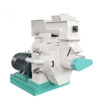 China CE Certified Flat Die Wood Pellet Machine 0.2-3.0 t/h Capacity with 37-160 kW Power for Biomass Processing for sale