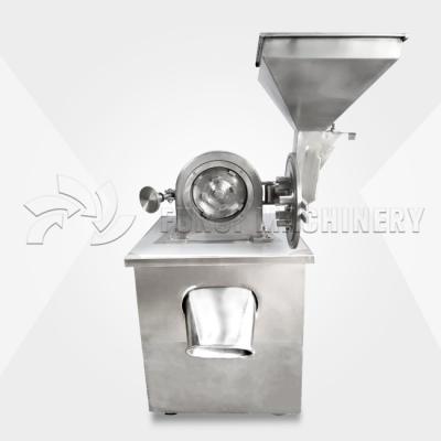 China Continuous Feeding Nut Grinder Machine 4200 RPM with Water Cooling 10-500 kg/h Output for Food Herbs Spices for sale