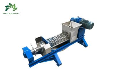 China 304SS Dewatering Screw Press Machine with Shredder 180-600mm Screw Diameter 0.2-15T/H Capacity for sale
