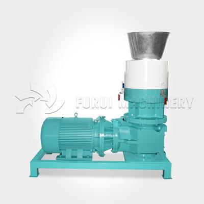 China FR Series Wood Pellet Machine 40-1800 kg/h Output with 6-12mm Adjustable Pellet Size for Biomass Fuel Production for sale