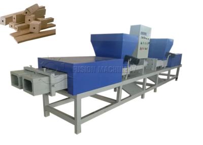 China High Efficiency Wood Sawdust Block Making Machine 16kw Power 5000mm Dimension for Pallet Production for sale