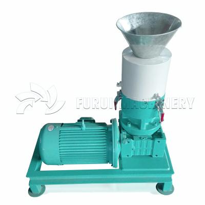 China Diesel Wood Pellet Making Machine with 40-1800 kg/h Capacity and 2.2-132 kW Power Range for Biomass Processing for sale
