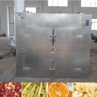 China Stainless Steel Industrial Fruit Dehydrator Machine 60-480kg Capacity with 0.45-45kW Power for Food Processing for sale