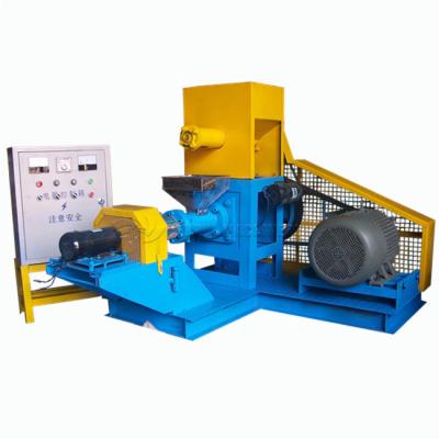 China 18.5kw Floating Fish Feed Pellet Machine with 180-200 kg/h Capacity and φ70mm Screw Diameter for sale
