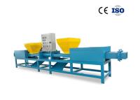 China Double Head Sawdust Block Press Machine 16Kw 4-6m³/24h Capacity for Wood Pallet Production for sale